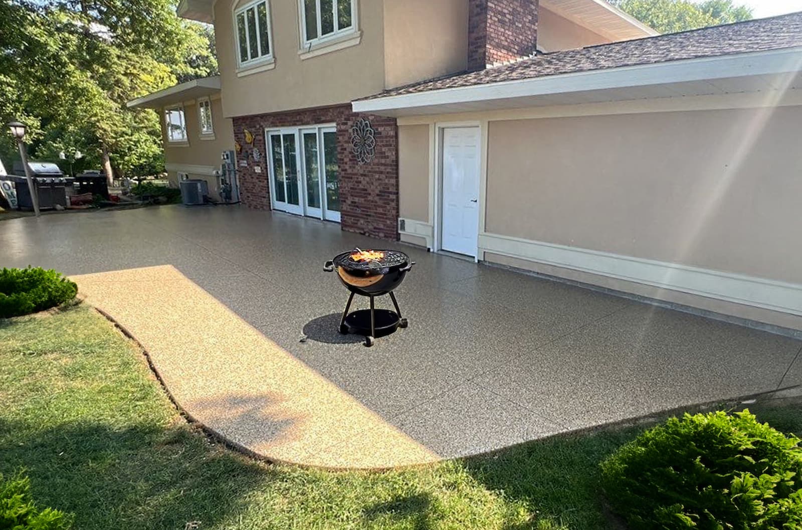 Transform Your Backyard Patio with a Concrete Coating—Just in Time for ...